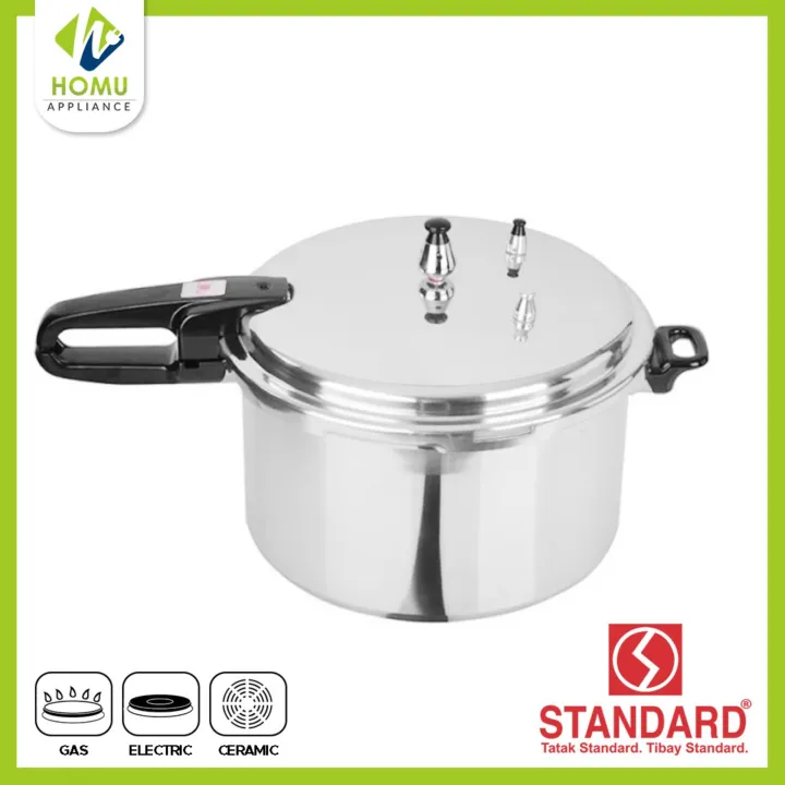 Standard SPC 4QC 4 Quarts Pressure Cooker - Central Pressure valve with ...