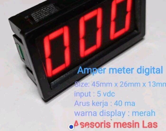 DIGITAL AMPER METER KHUSUS LAS | Lazada Indonesia