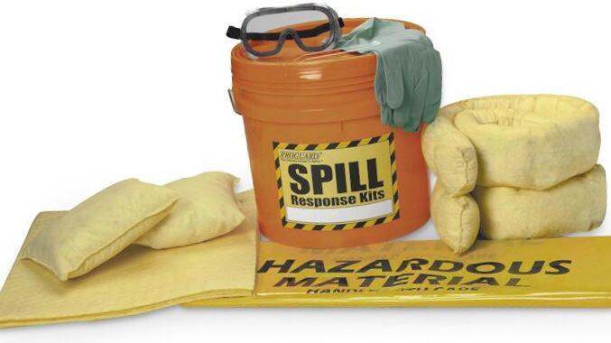 PROGUARD SK571717 | SK571717 20 LITER CHEMICAL ONLY PORTABLE SPILL KIT ...
