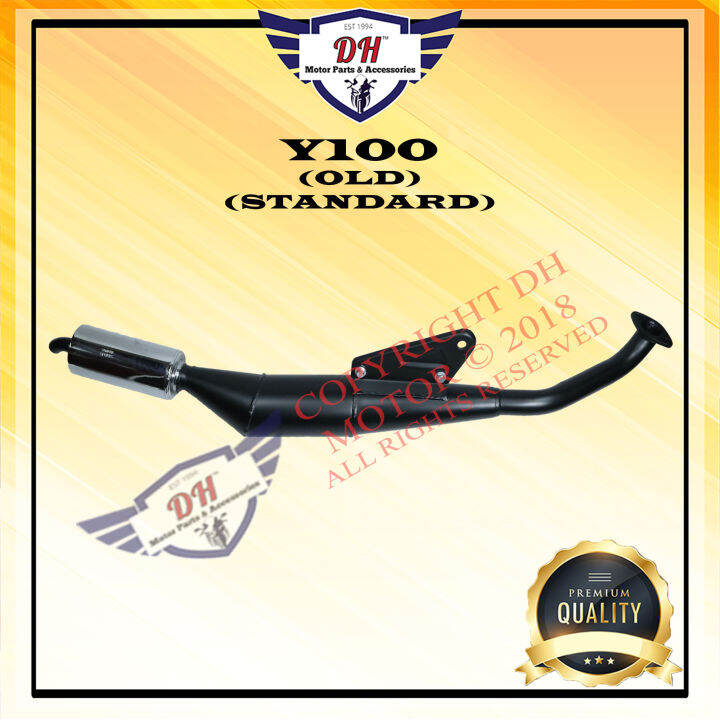 Y100 (OLD) EXHAUST MUFFLER (STANDARD) PIPE YAMAHA | Lazada