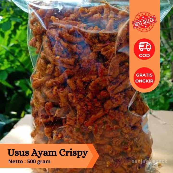 Usus crispy bumbu pedas daun jeruk 500gram | Lazada Indonesia