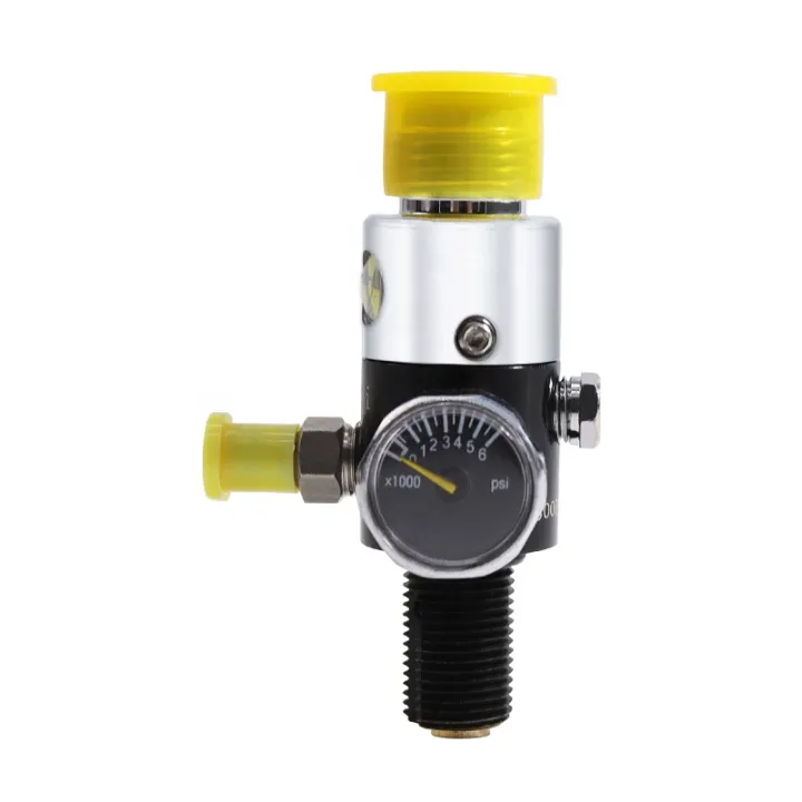 Copper Material PCP Paintball LP Regulator Low Pressure Valve output ...