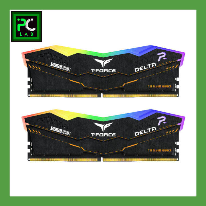 T-Force Delta TUF Gaming Alliance RGB 32gb 5200mhz 16gbx2 DDR5- Black ...