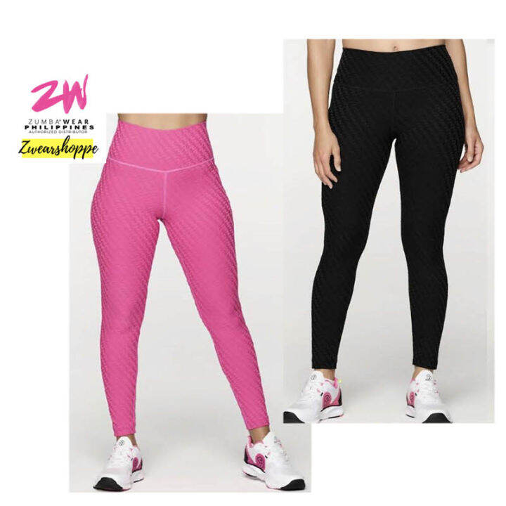 Zumba Forever High Waisted Ankle Leggings Lazada Ph