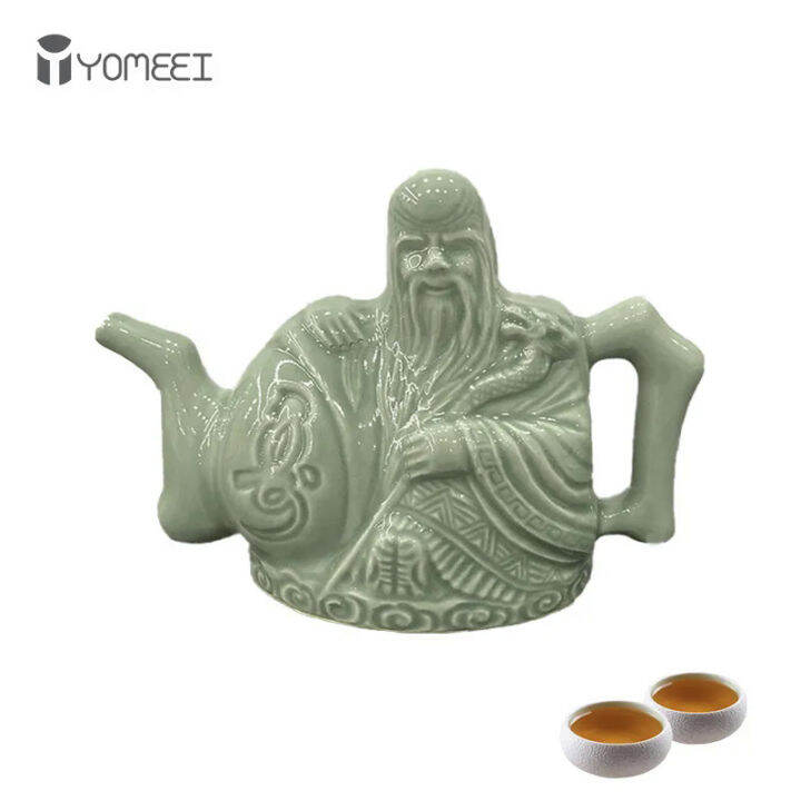 YMEEI Ceramics Chinese Assassin Teapot Handmade Drinking Container Tea ...