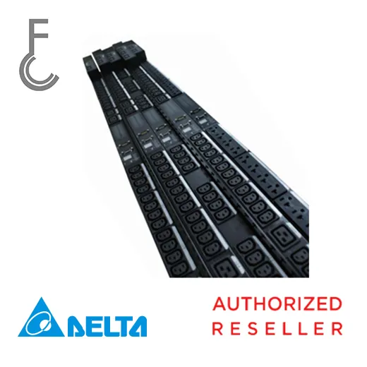 Delta Basic Power Distribution Unit PDU 1phase Half Rack(1250mm), 220 ...