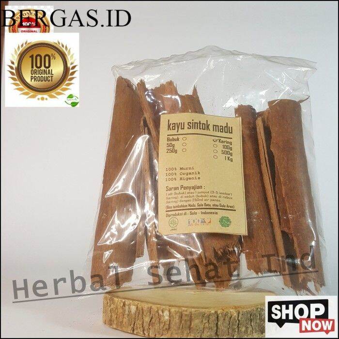 KAYU SINTOK MADU 250 gr - Cinnamomum Sintoc - MURNI - JSR | Lazada ...