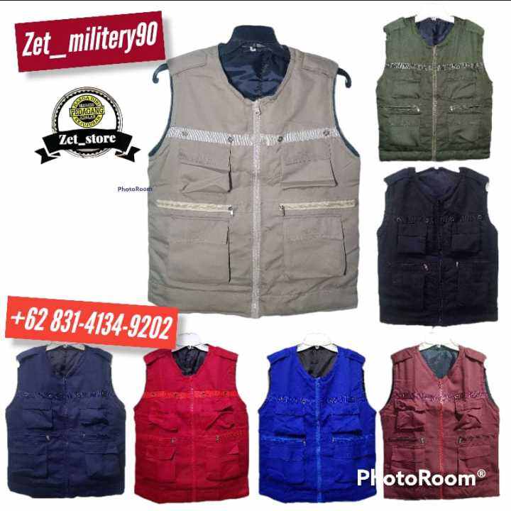 rompi lapangan // rompi tactical // rompi multifungsi // rompi relawan ...