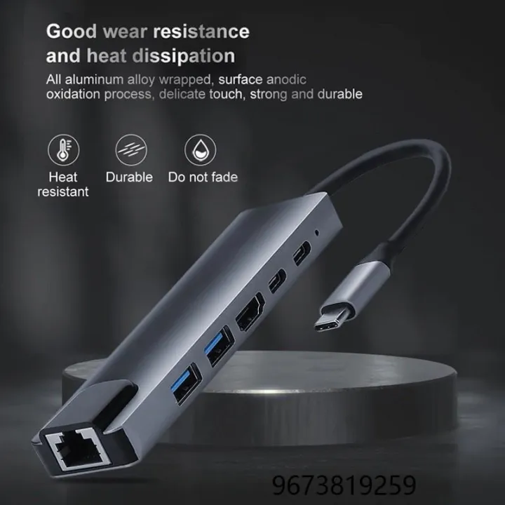 type-c hubs hdmi usb Hubs type c ratchet type hubs 4 in1 type c hubs BAVIN 6 in 1 HUB Adapter ...