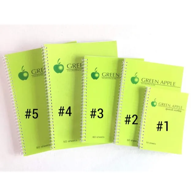 GREEN APPLE NOTEBOOK (1PC) | Lazada PH