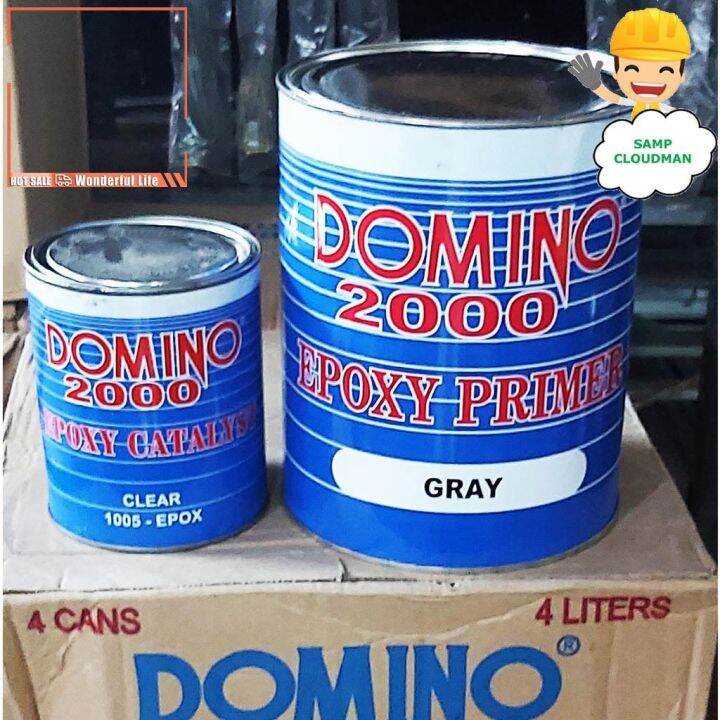 Epoxy Primer Gray High Impact Resistance 1 Gallon SET Tough 4 Liters ...