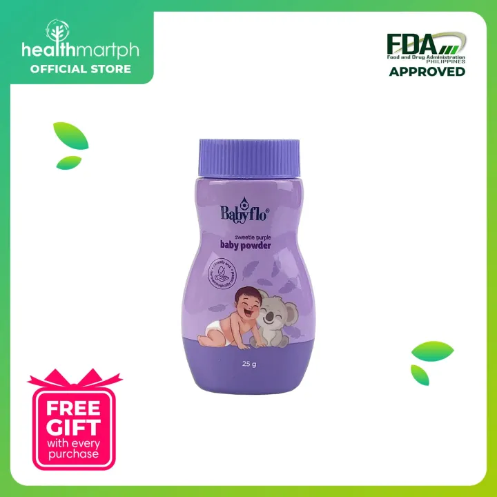 Babyflo (25g) Baby Powder (Sweetie Purple) | Prevent Diaper Rash ...