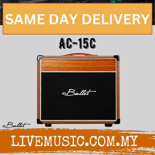Bullet 15W Acoustic Guitar Amplifier AC-15C + Chorus Effect & Bluetooth ...