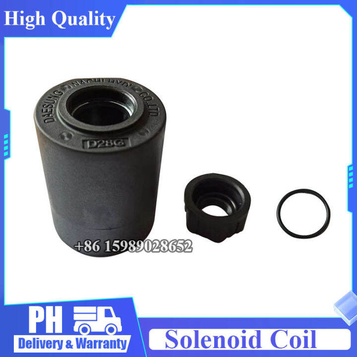 14527267 Solenoid Valve Coil 24V for VOLVO Excavator EC210B EC290B ...