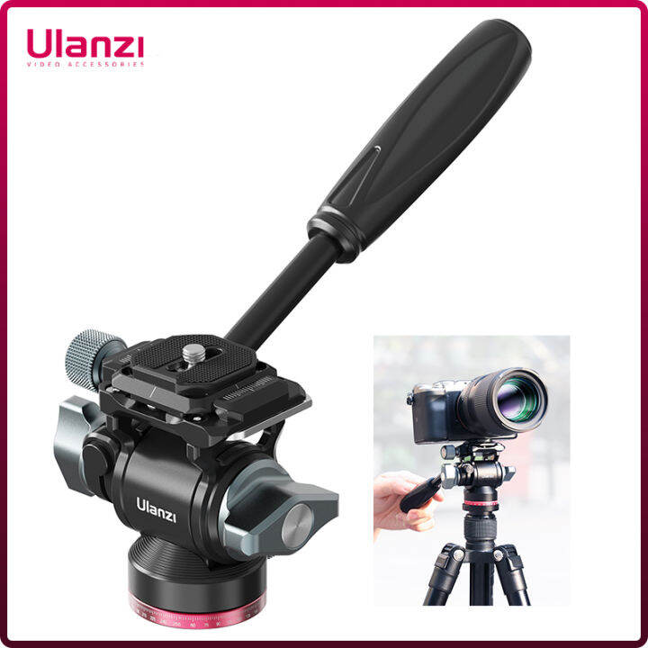 Ulanzi U-190 Fluid Hydraulic Ball Head Panoramic Video DSLR Camera ...