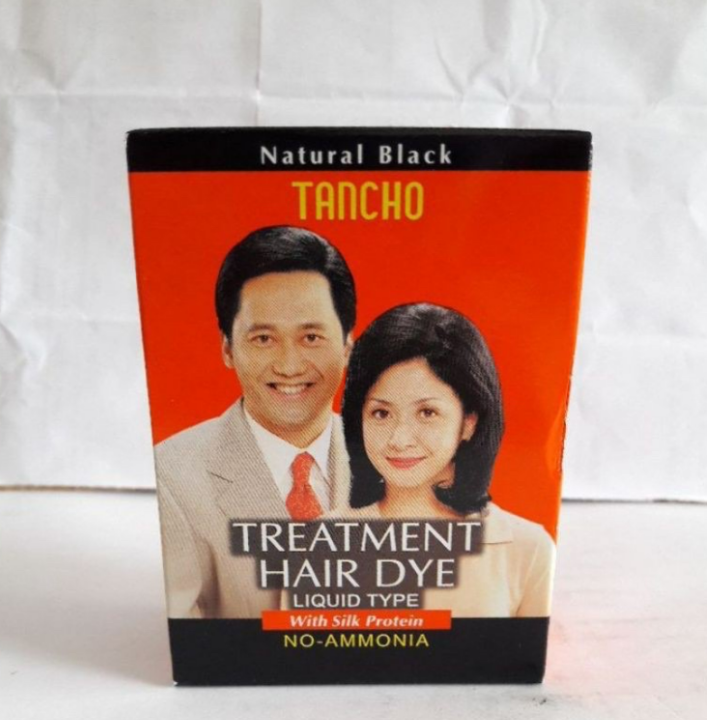 Tancho Treatment Hair Dye Natural Black 40ml | Lazada Indonesia