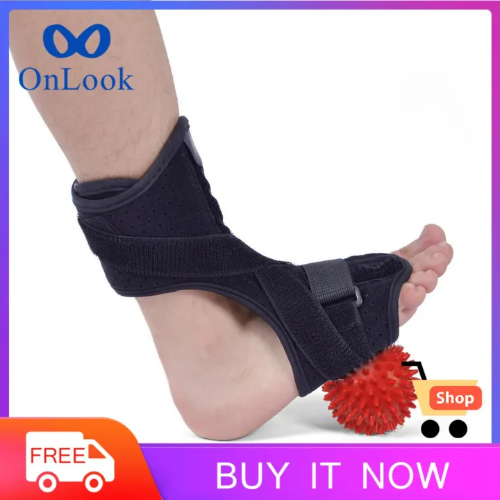 OnLook Plantar Fasciitis Night Splint - Dorsal Night Splint with ...