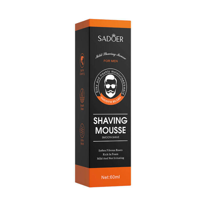 SADOER Men Shaving Mousse / Mencukur Mousse 60ml | Lazada
