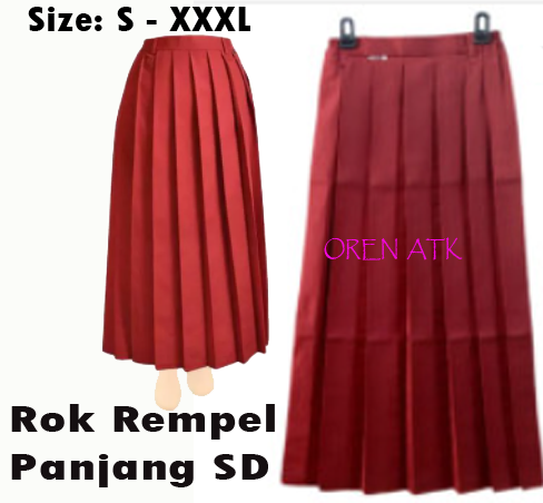 Rok Sekolah SD Merah Jumbo-Rok SD Rempel Jumbo-Rok Sekolah SD Merah ...