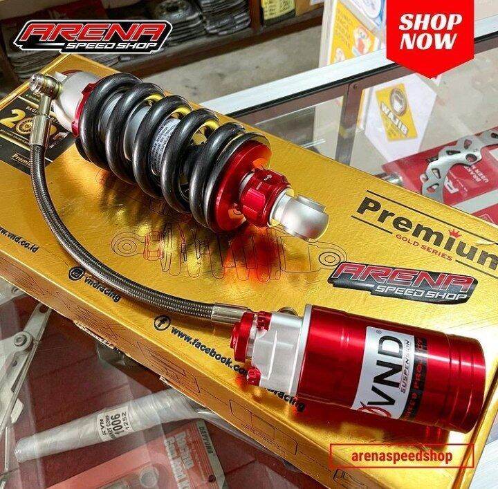 Shock VND Sonic Titanium Red 230mm | Lazada Indonesia