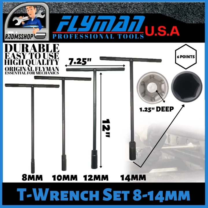 Sing night fishing boat Rjdmsshop01 Flyman T Wrench Set 8Mm-10Mm-12Mm ...
