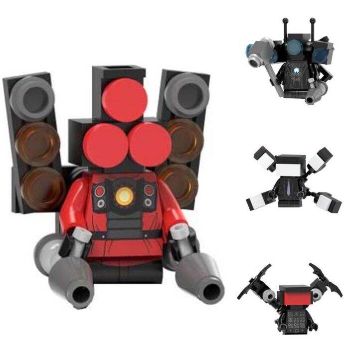 CGGUE Skibidi Toilet Skibidi Toilet Mini Action Figures Cameraman ...