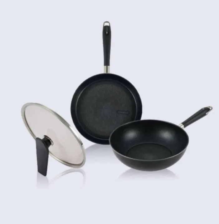 Happycall Magnum Titanium IH Frying Pan 3P Set | Lazada PH
