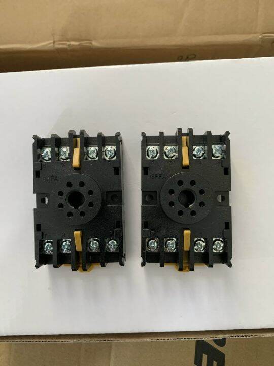 Đế rơle 8 chân tròn có ngoàm 8PFA, lắp cho rơ le mức FS-3A và Timer các ...