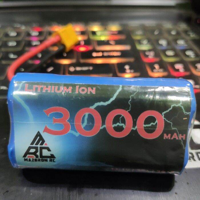 Battery Lithium Ion batre li ion 3s 3000mah | Lazada Indonesia