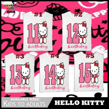 Birthday Number 1 Hello Kitty