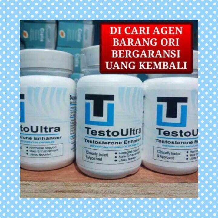 TESTO ULTRA 100% ORIGINAL PASTIKAN BELI ASLI SUPLEMEN STAMINA PRIA ...