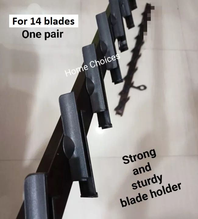 Jalousie Window Frame Strip (14-Blade) One Pair | Lazada PH