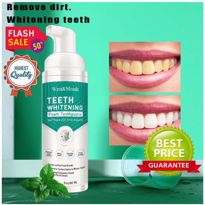 Pampaputi ng Ngipin Mousse Toothpaste Mouthwash Care for Oral Health ...