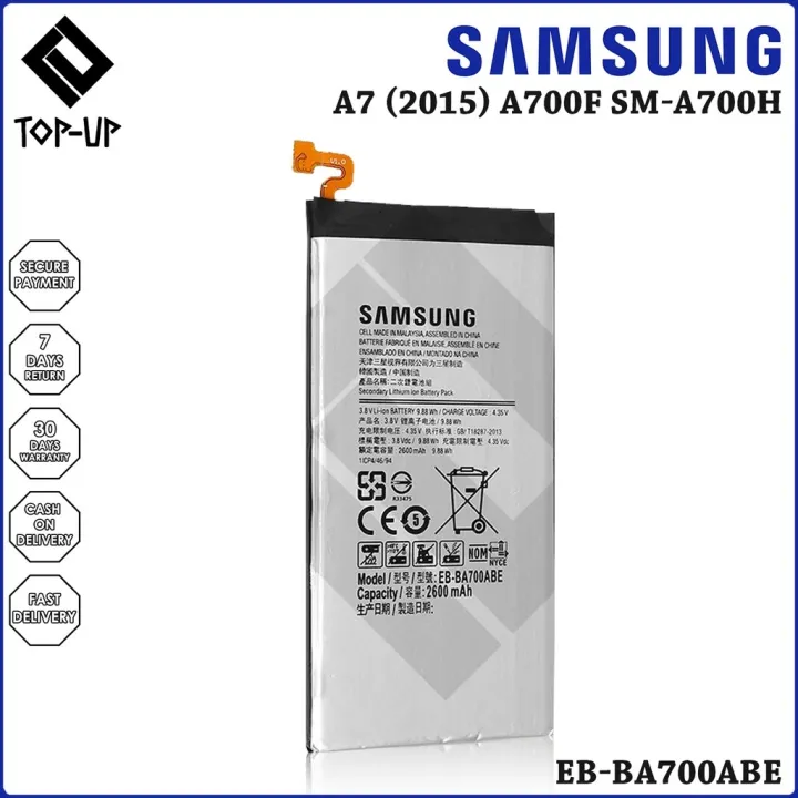 Original Samsung Galaxy A7 A700 A700FD A700S A700F A700A A700L Battery ...