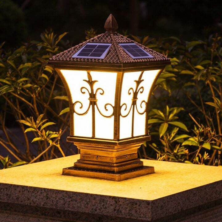 Modern Gate Light LED Outdoor Waterproof Pillar Light LED Garden Light ...
