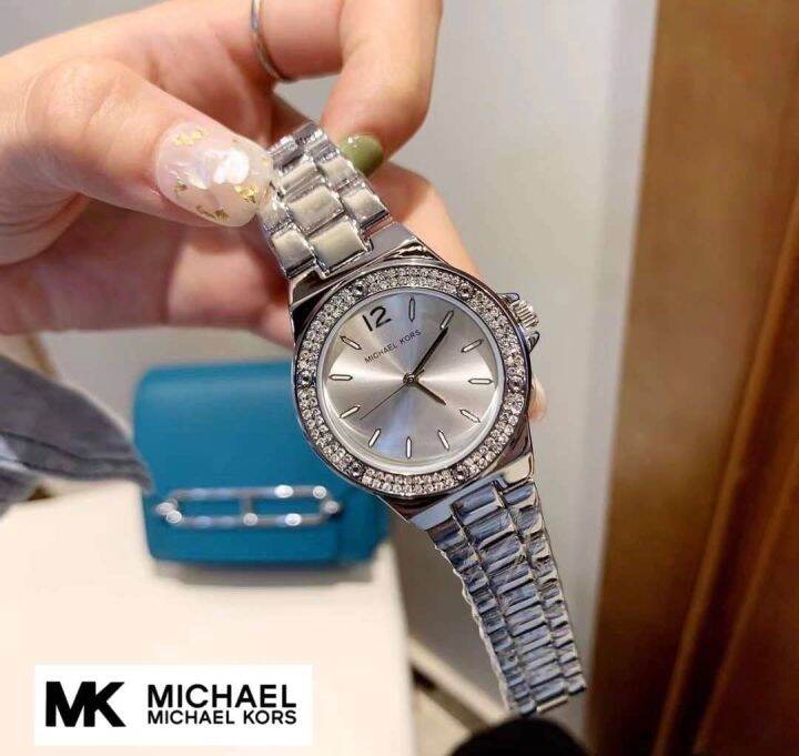 นาฬิกาข้อมือผู้หญิงMKพร้อมกล่องแบรนด์ #0000555 | Lazada.co.th