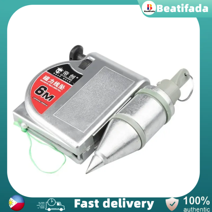 Plumb Bob And Line Magnetic Plumb Bob Setter – 310g Carbon Steel Plumb ...