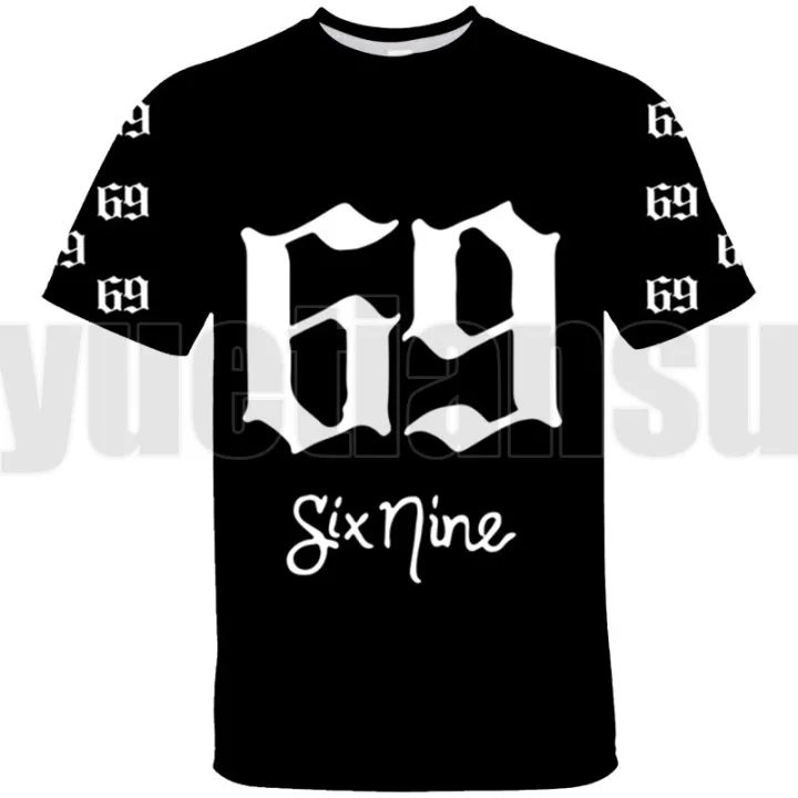 3D Tekashi 69 T-shirt Oversize Anime Tops Tee Summer O-Neck Album GOOBA ...