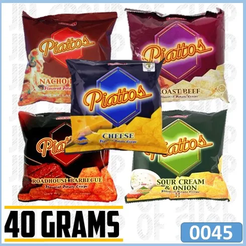 JM FG-0045 | JM Foods | 1 PC - 5 PCS | Piatos | 40g | Cheese | Nacho ...