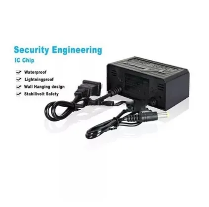 Waterproof Power Adapter DC12V 2A Power Supply For CCTV Camera Wall ...