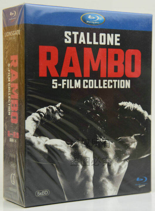 Action movie dripping blood 1-5 complete set BD Hd 1080p Blu ray 5-Disc ...