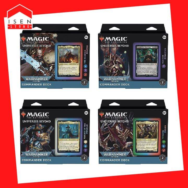 Magic: The Gathering Universes Beyond: Warhammer 40K Commander Deck ...