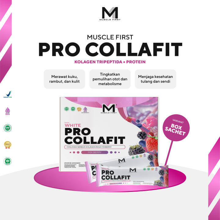 Muscle First Pro Collafit Collagen Drink 220gr Kolagen Colla Fit Drink | Lazada Indonesia