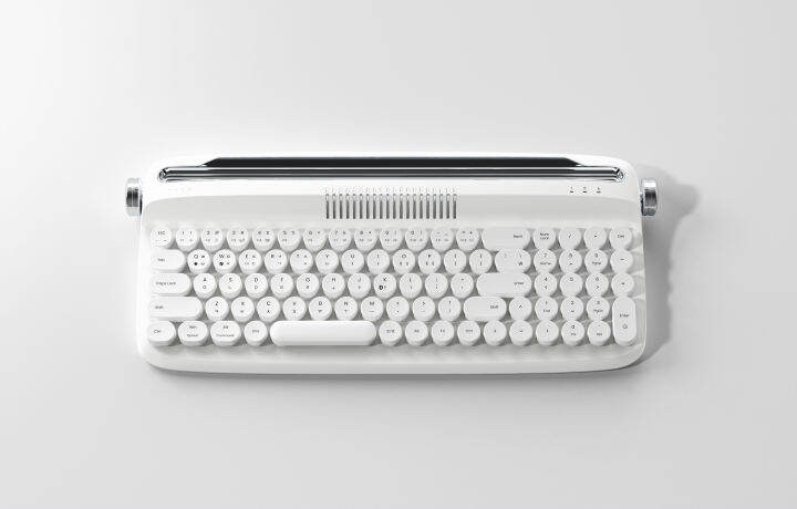 ACTTO B309 Upgraded Wireless Typewriter Keyboard, Retro Keyboard with ...