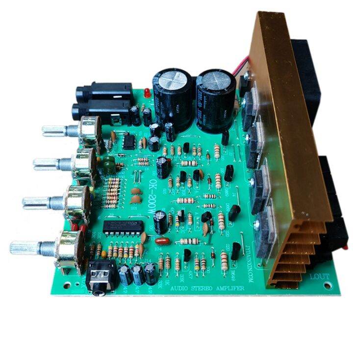 200W 2.0 Audio Power Amplifier Board HIFI Stereo Amplification Digital ...