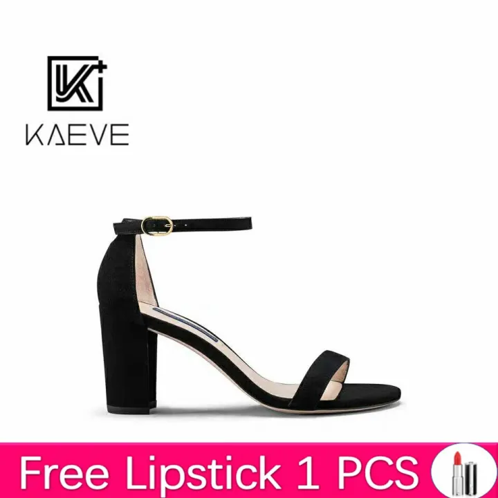 KAEVE」3 inch Korean Fahion Block Heels High Heels | Lazada PH