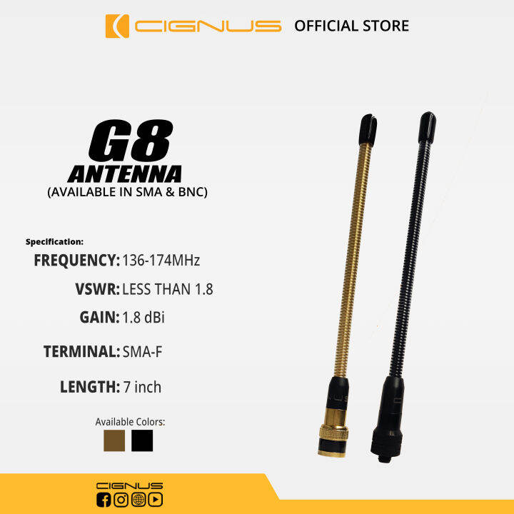 Cignus G8-ANTENNA PORTABLE MOBILE ANTENNA | Lazada PH