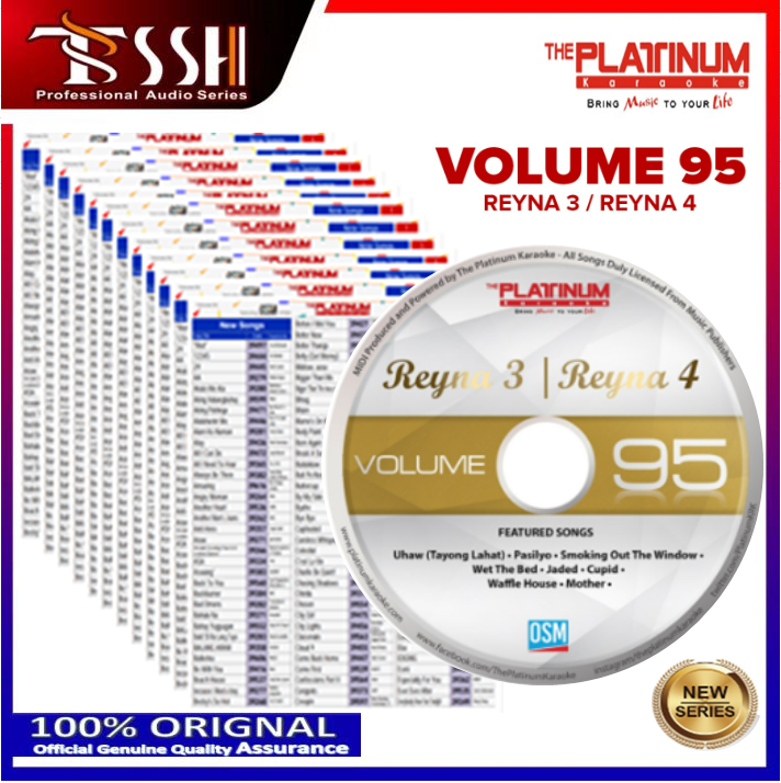 Platinum New Reyna 3 Volume 95 Update CD (2023) | Lazada PH