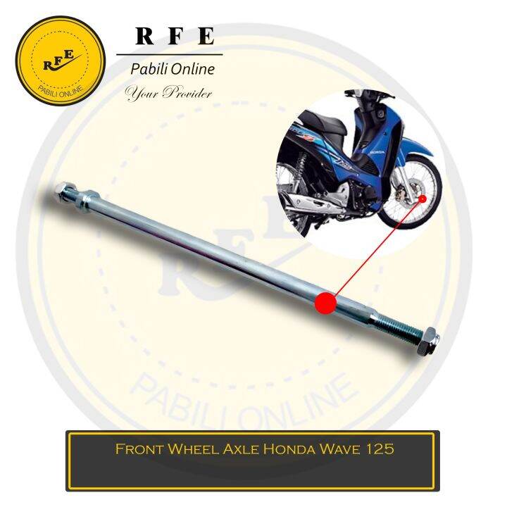 Front Wheel Axle Honda Wave 125 | Lazada PH