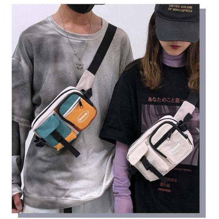 Chest Bag Cross Body Bag Sling Bag Shoulder Bag For Men Male Student ...